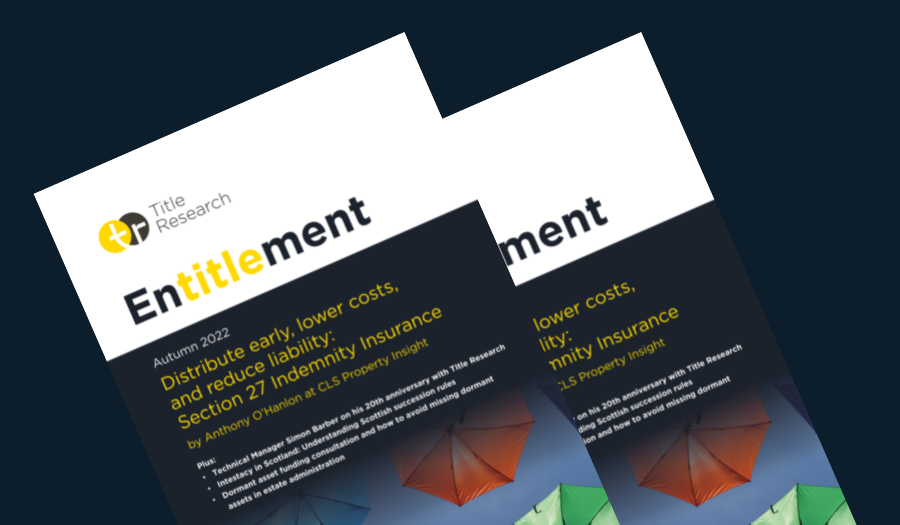 Introducing the autumn 2022 edition of Entitlement